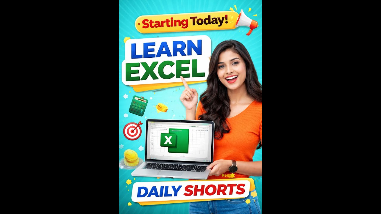 #1 Learn Excel Step by Step | Daily Excel Shorts by Infoverse - YouTube