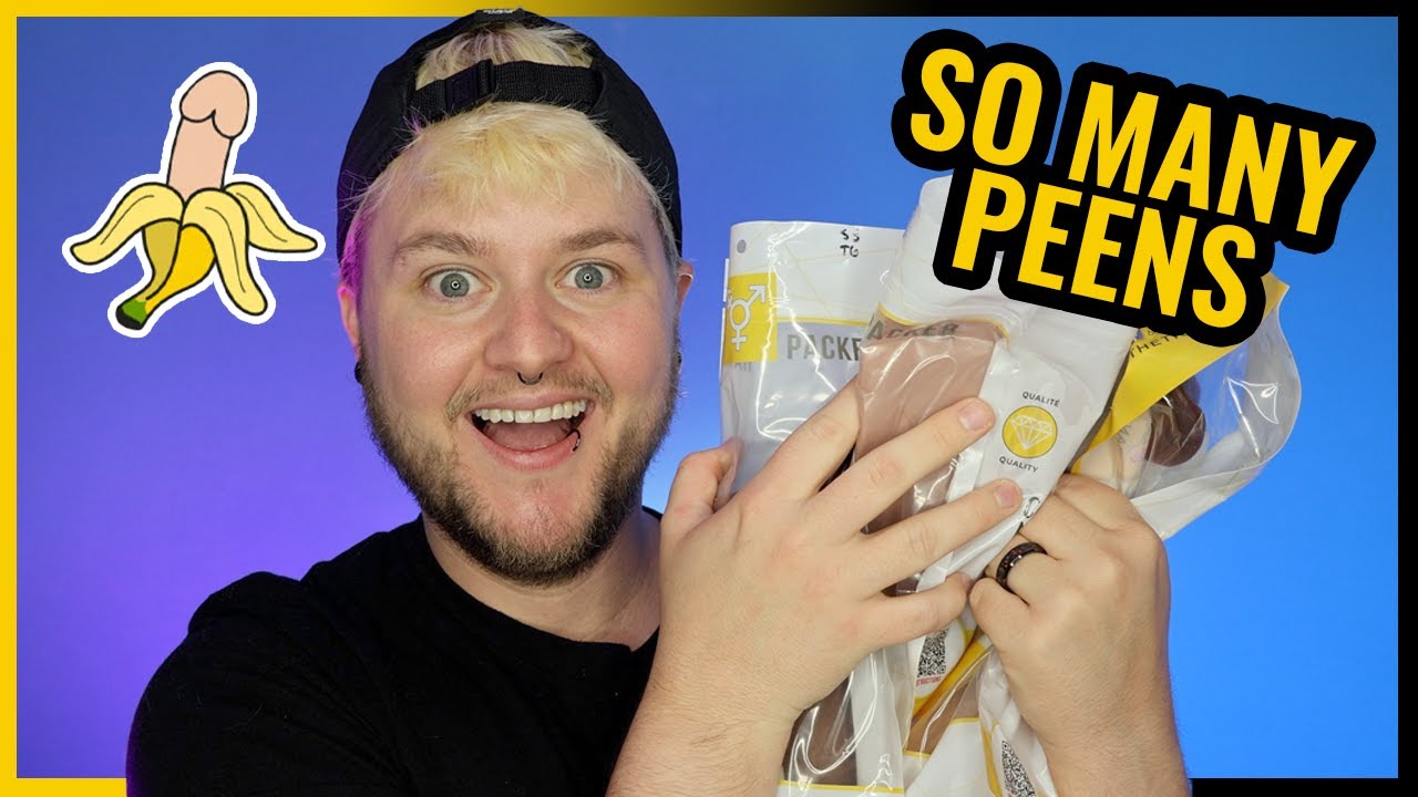 HUGE PEEN UNBOXING | BANANA PROSTHETICS - YouTube