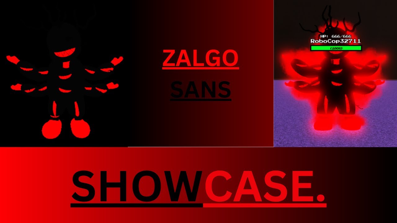 ZALGO SANS Showcase | Soul Ops Boss Rush: Extended - YouTube