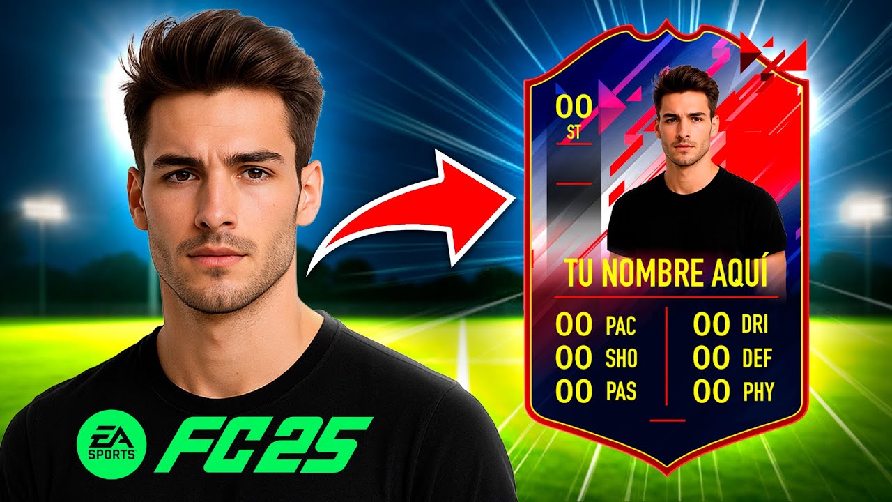 Crea Cartas FIFA Personalizadas con esta Plantilla GRATIS (Fácil y ...
