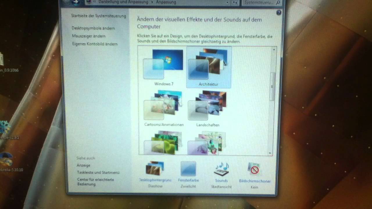Diashow als Hintergrund: so geht's bei Windows 7 - YouTube
