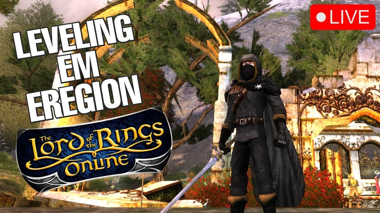 Leveling em Eregion | Guardian Red Blue lvl 49 | LOTRO Live Gameplay ...