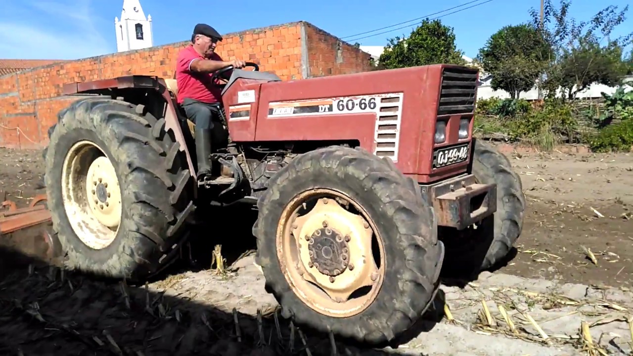 Tractor FIAT 60-66 DT a Fresar - YouTube
