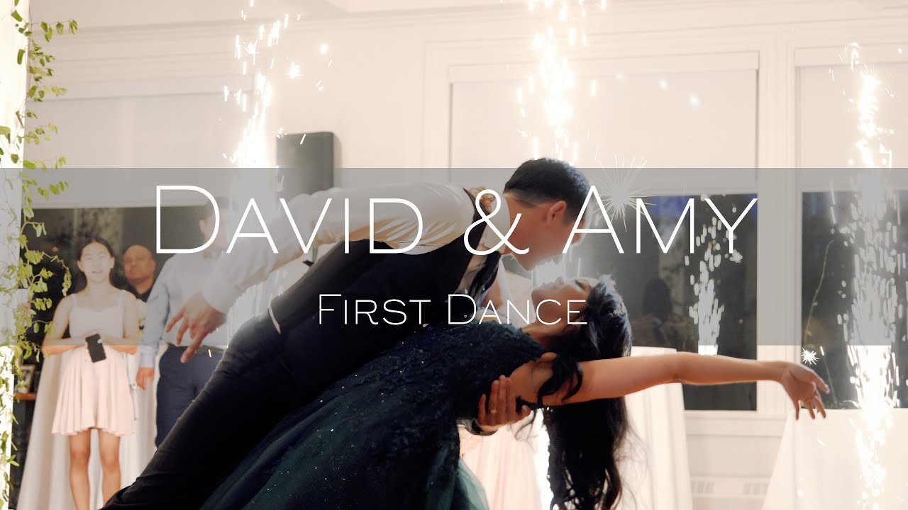 David and Amy - First Dance to Golden Hour by JVKE - YouTube