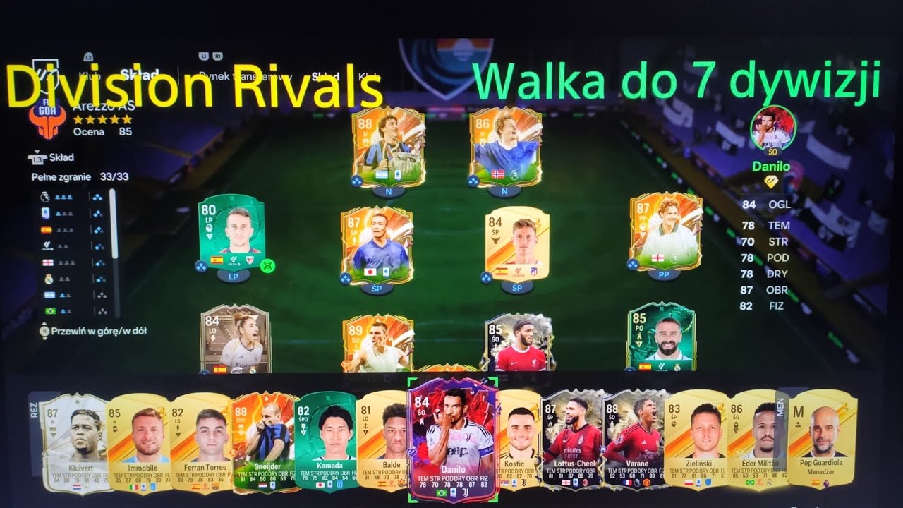 EA SPORTS FC 24* Division Rivals PS5 4K HDR gameplay Tydz:2 mecz1 - YouTube