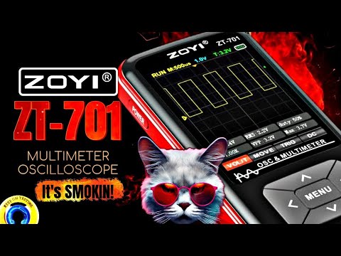 HOT NEW ZOYI ZT-701 Oscilloscope/Multimeter Review & Teardown! - YouTube