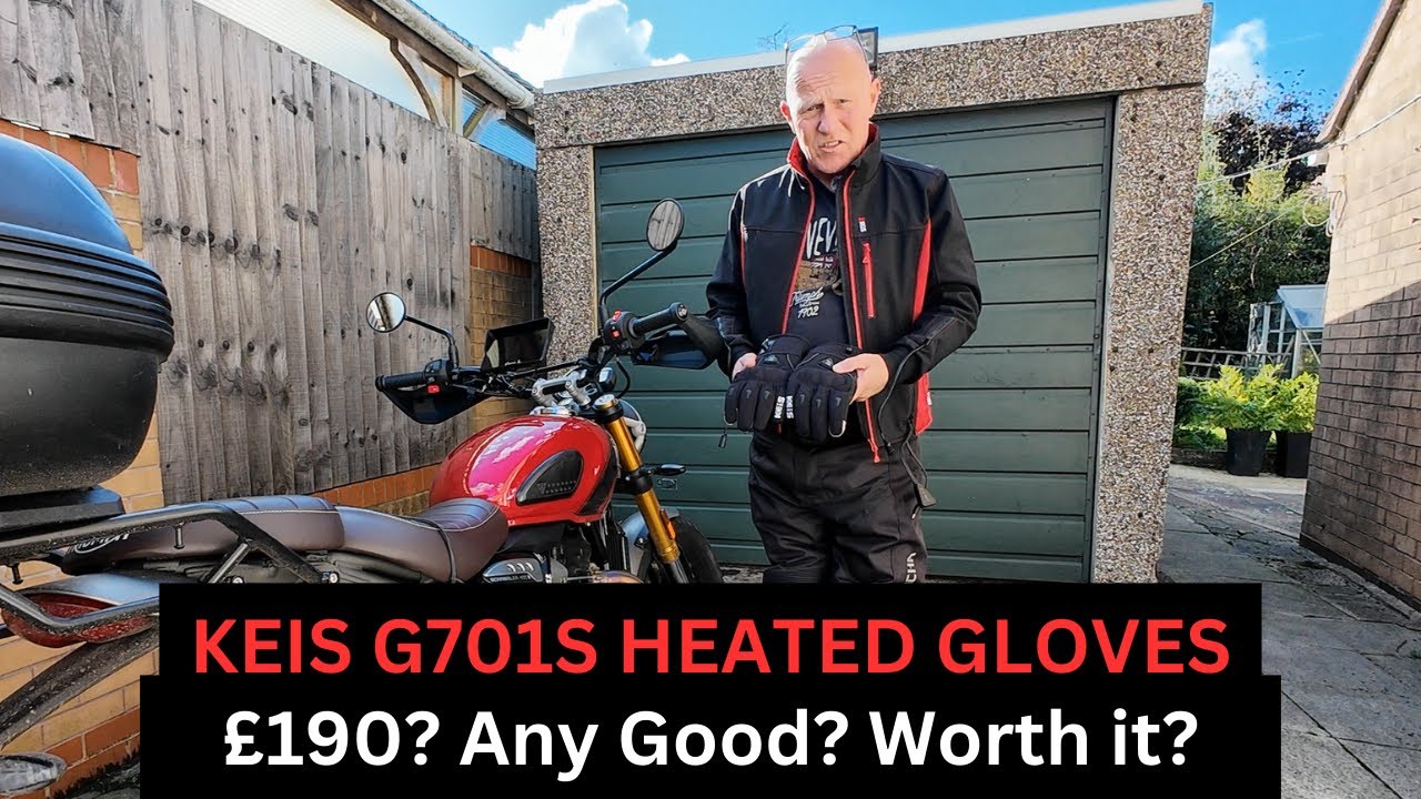 HANDS RESCUED!! Keis G701 Heated Gloves Test with Keis Heated Jacket ...
