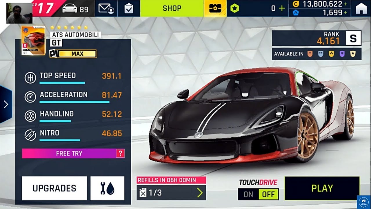 Asphalt 9 | Multiplayer Racing Experience | ATS Automobili GT | Car ...