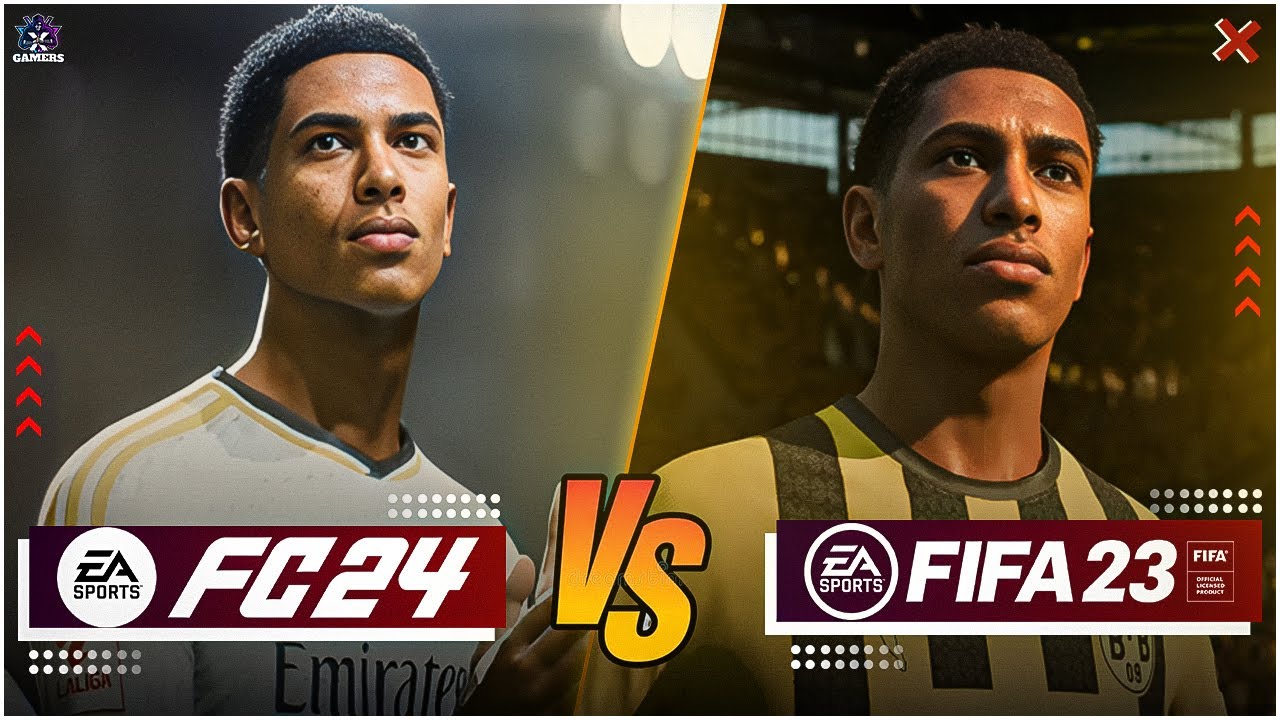 مقارنة الافضل | هل هناك تطور ام مجرد بعض الاضافات | FIFA 23 VS EA SPORT ...