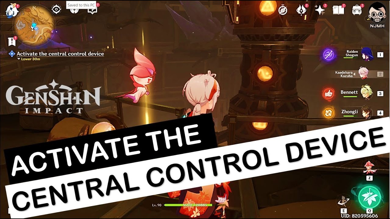 Activate the central control device | As the Khvarena's Light Shows | Genshin Impact - YouTube
