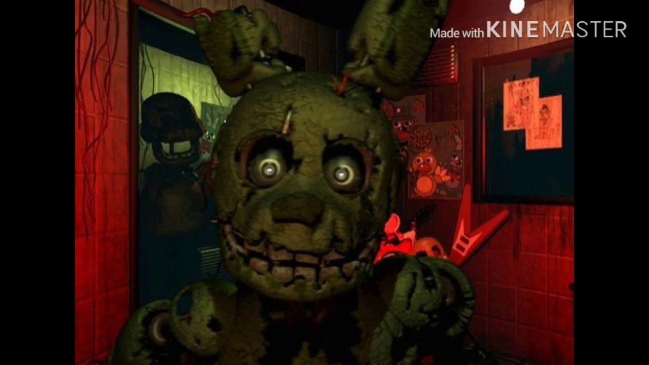 FNAF 3: How Long Can You Stare At Springtrap For? - YouTube
