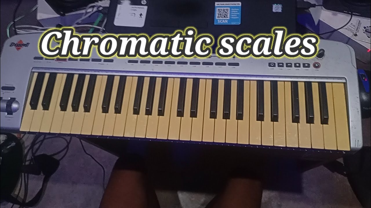 Learn Your Chromatic Scales On Keyboard Faster | Absolutely For ...