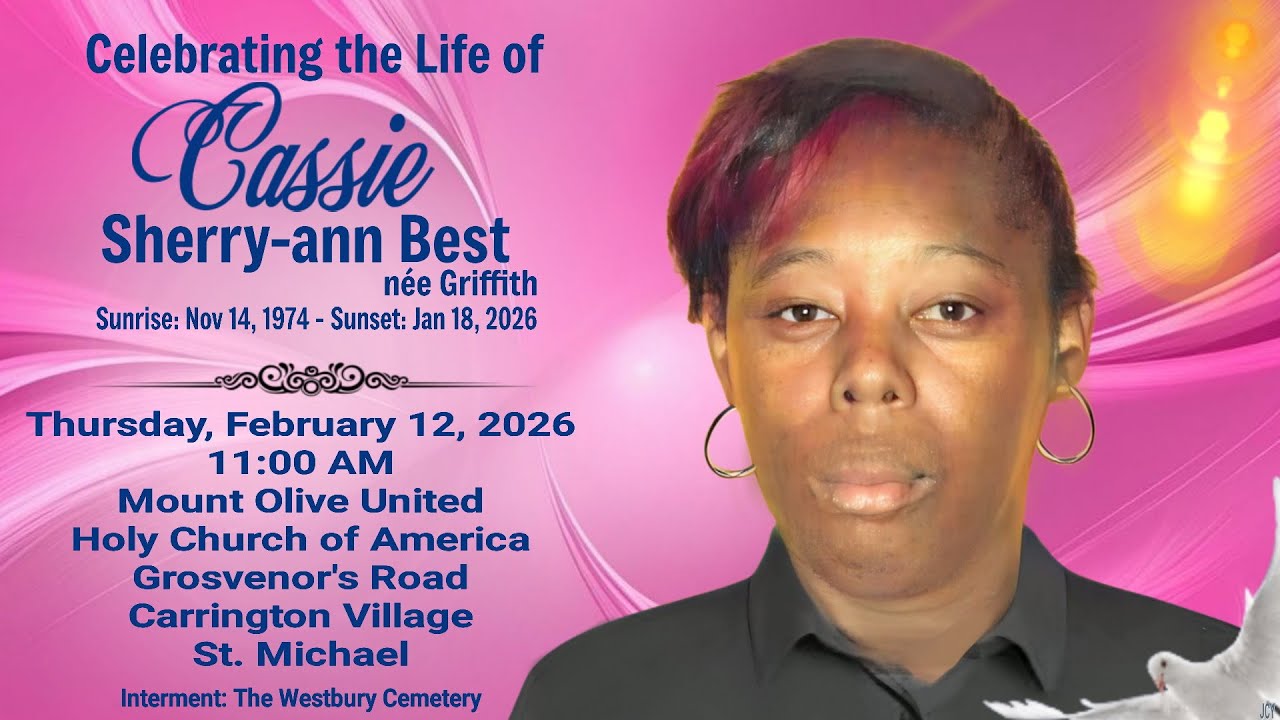 A Service of Thanksgiving for the Life of Cassie Best - YouTube