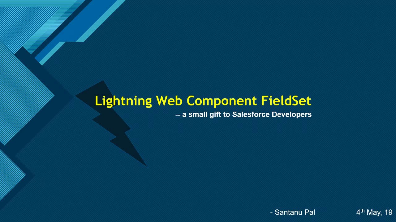 FieldSet Lightning Web Component - YouTube