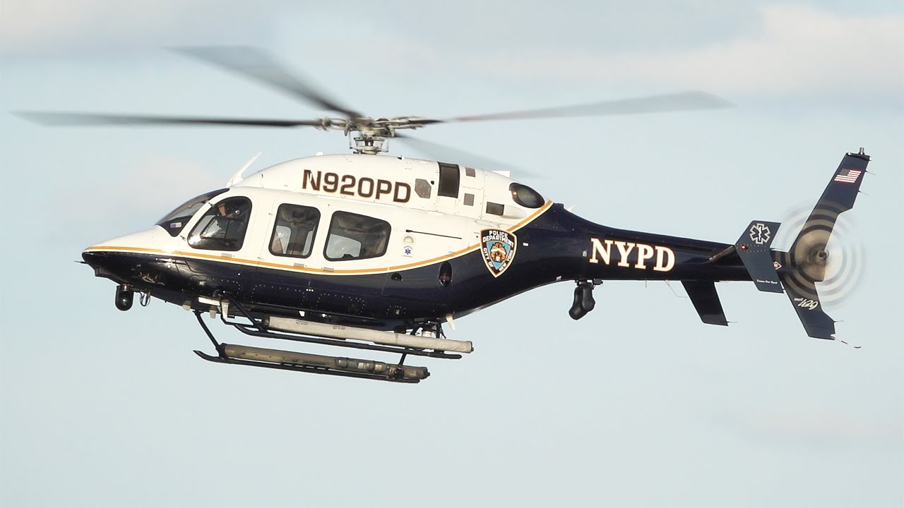 NYPD Bell 429 landing at New York Wall Street heliport | helicopter ...