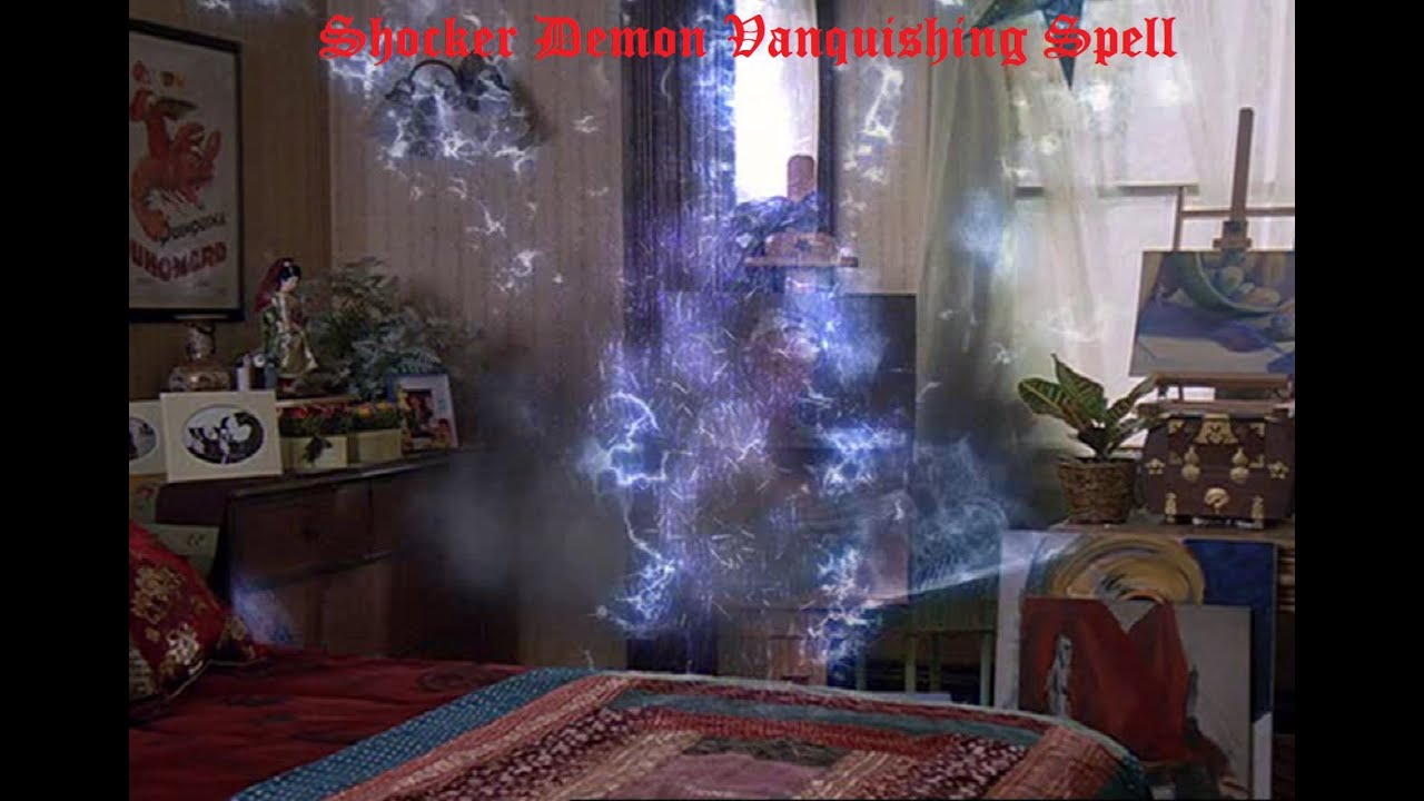 Charmed Shocker Demon Vanquishing Spell - YouTube