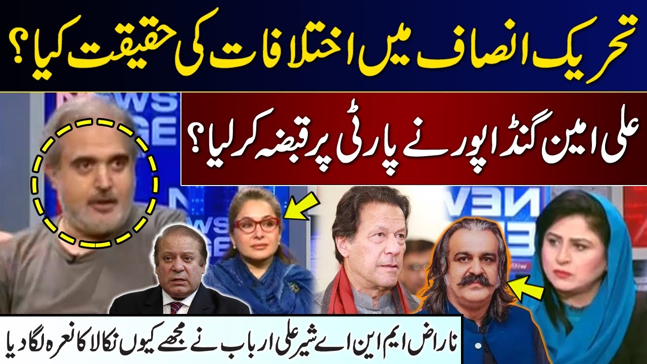 Differences in PTI? | Ali Amin Gandapur in Action | Sher Ali Arbab ...