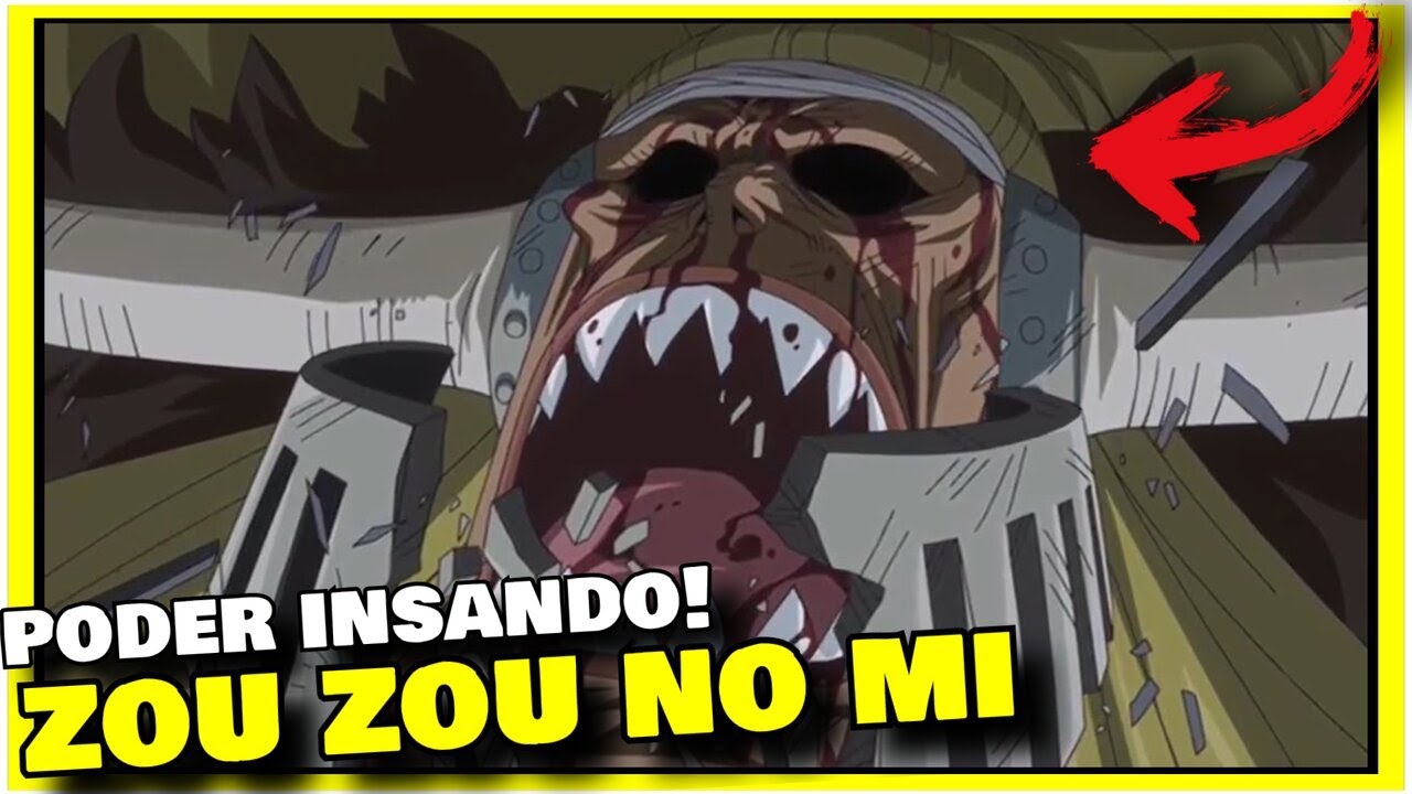 Zou Zou no Mi - Captain Jack One Piece Anime - Modelo; Mamute. Akuma no ...