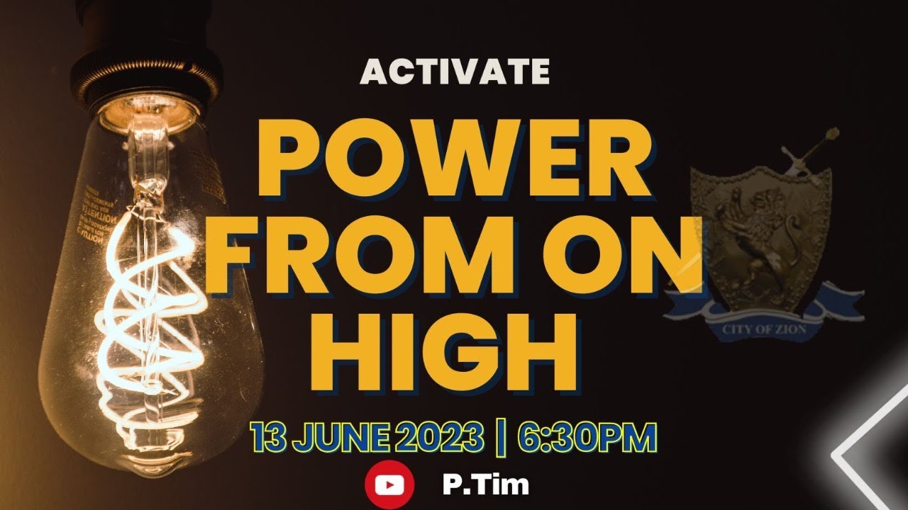 ACTIVATE (POWER FROM ON HIGH) - YouTube