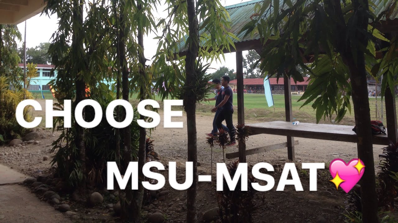 CHOOSE MSU-MSAT (PROMOTIONAL VIDEO) - YouTube