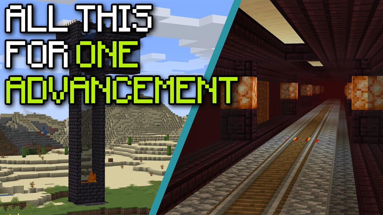 Minecraft Advancements - Episode 4 SUBSPACE BUBBLE - YouTube