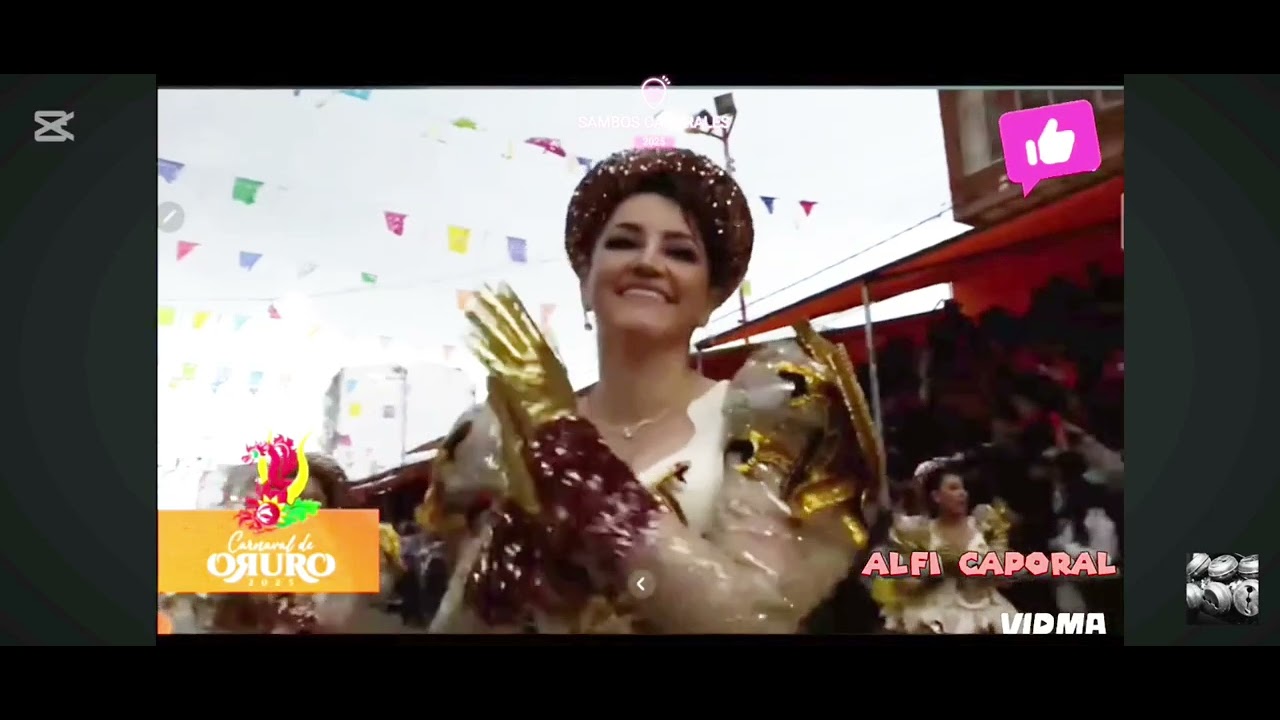 Carnaval de Oruro 2025 - Caporales Central Cbba Elfec - YouTube