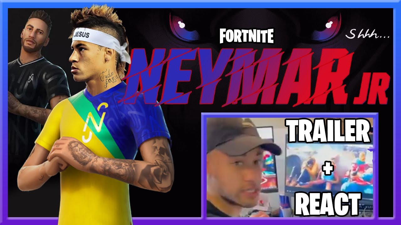 Fortnite - Neymar Jr React + Trailer Skin Puma - YouTube