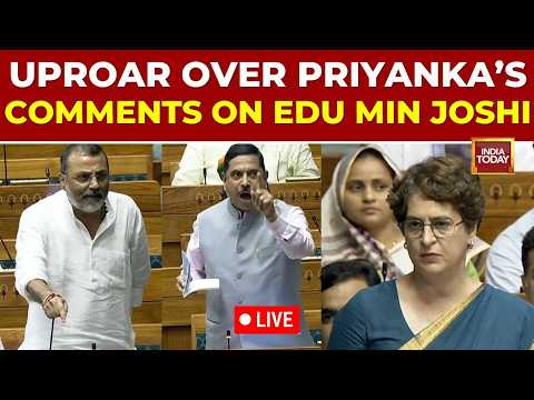 LIVE: Parliament Showdown Over Anti-Paper Leak Bill | CONG Targets Pralhad Joshi | Priyanka Gandhi