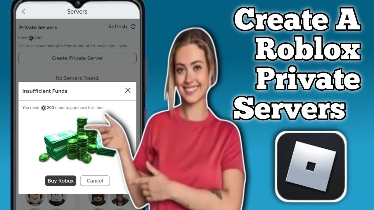 How to Create A Roblox Private Servers On Mobile | Create private ...