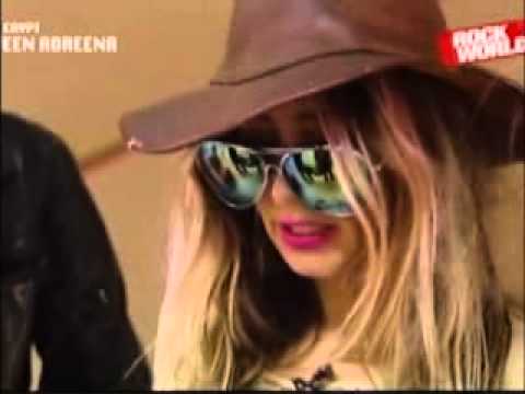 QueenAdreena live & interviewed Pt1 - YouTube
