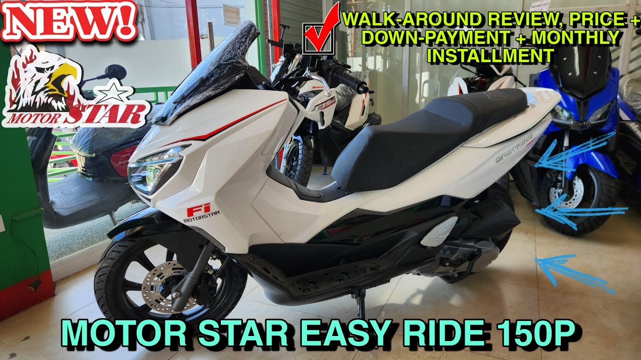 MOTOR STAR EASYRIDE 150P Fi - YouTube