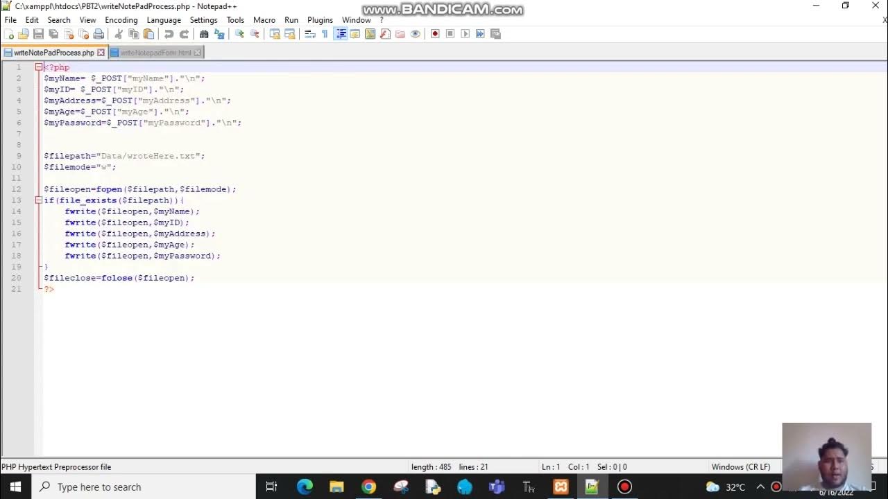 pbt 2 dfp50193 Web Programming(1034,1068) - YouTube