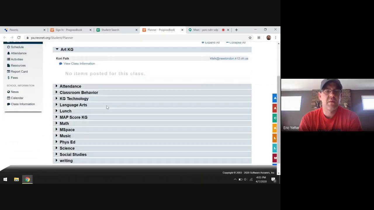 Tutorial on Accessing Gradecards on ProgressBook 4/7/20 - YouTube