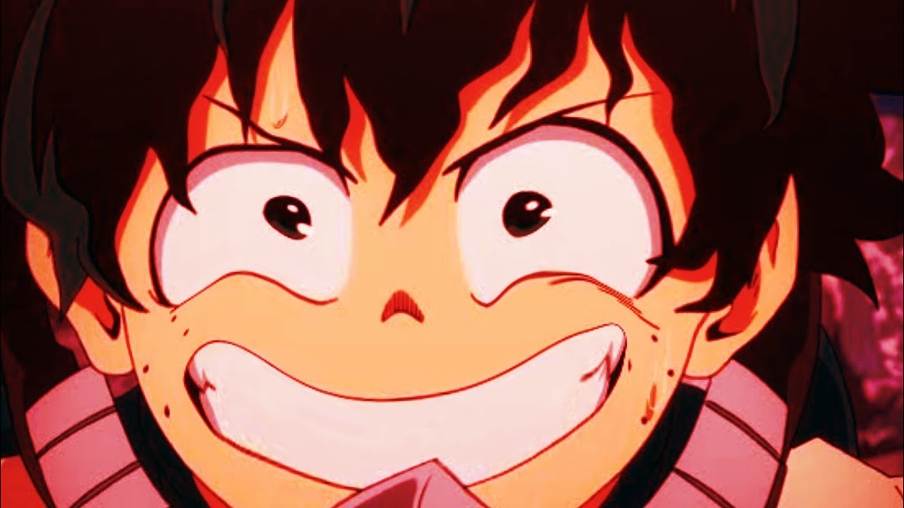 izuku midoriya devil laugh || troll face laugh - YouTube