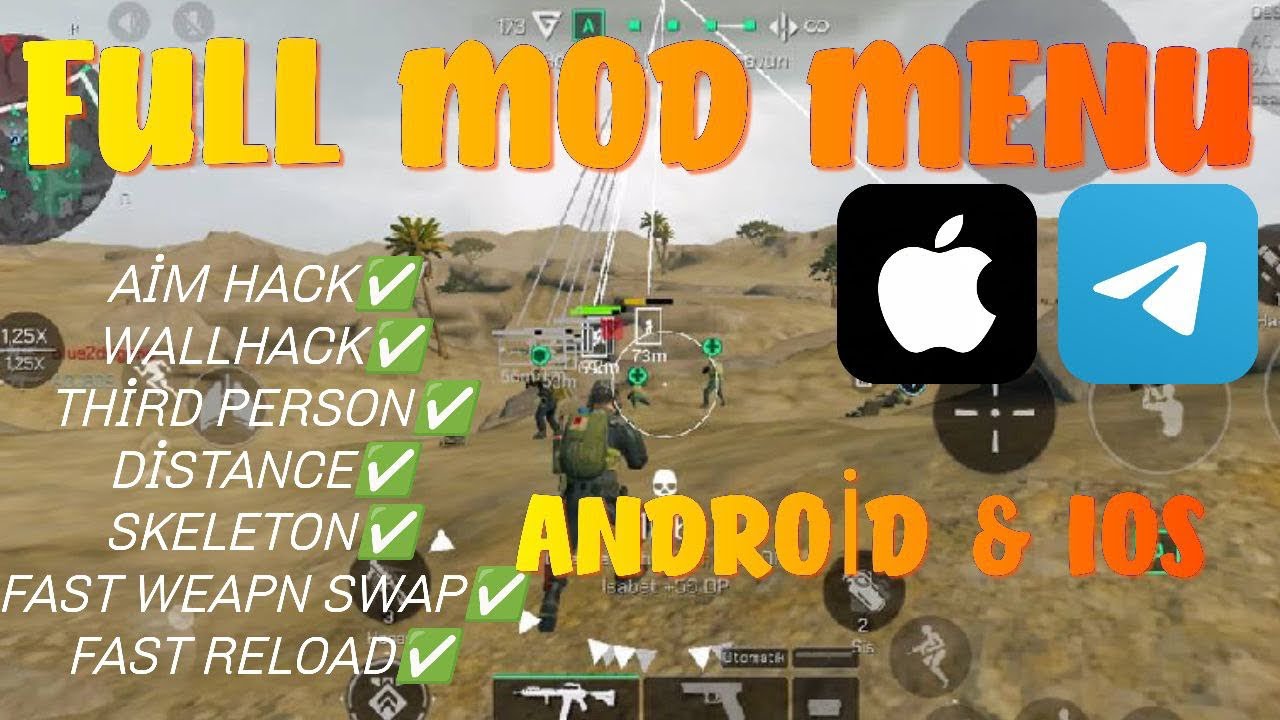 FULL MOD MENU!! GARENA DELTA FORCE MOBILE 2025 HACK!! - YouTube
