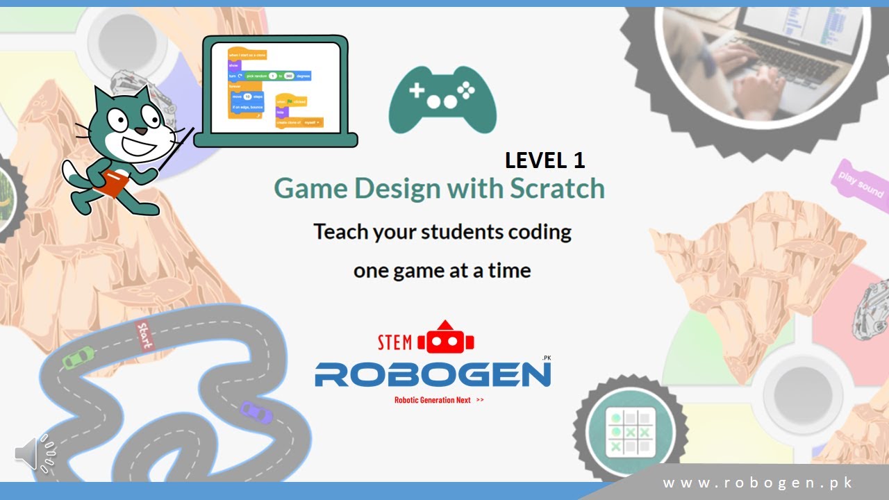 Learn 6 Game Design with Scratch - Session # 1 - YouTube