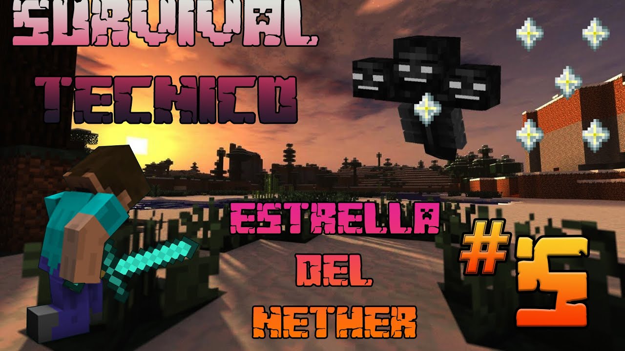 COMO CONSEGUIR la ESTRELLA del NETHER en MINECRAFT ( BEDROCK Y JAVA ...