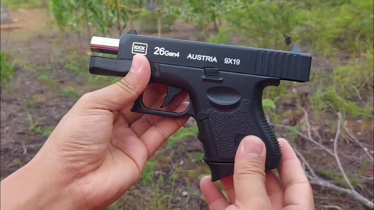 G26 GEN4 AIRSOFT SPRING 6MM PLASTIC GUN - YouTube
