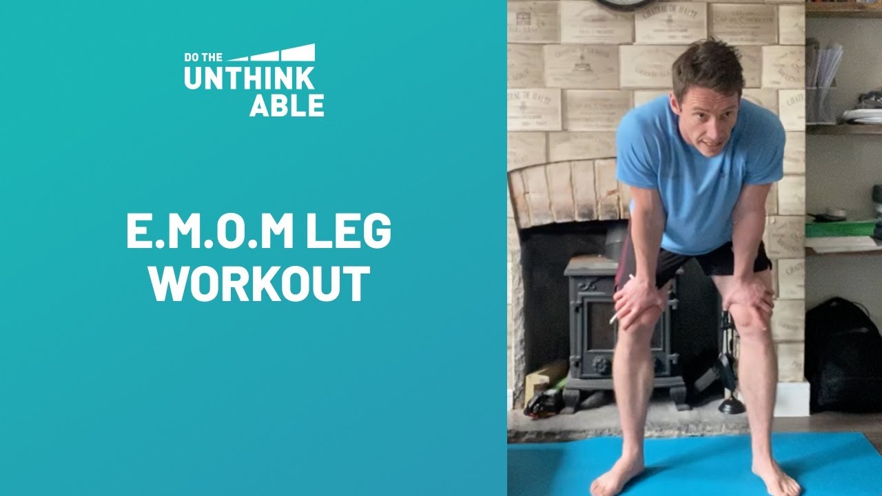 EMOM Leg workout | Do The Unthinkable™ - YouTube