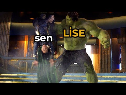 64 SANİYEDE LİSEDE NASIL HAYATTA KALIRSIN ?