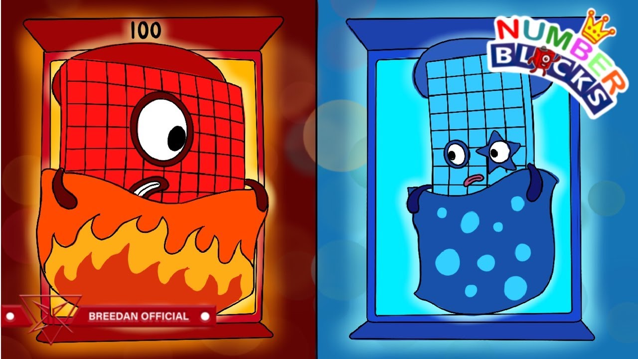 Numberblocks 100 Hot Sleep In The Bedroom Activities With Numberblocks ...