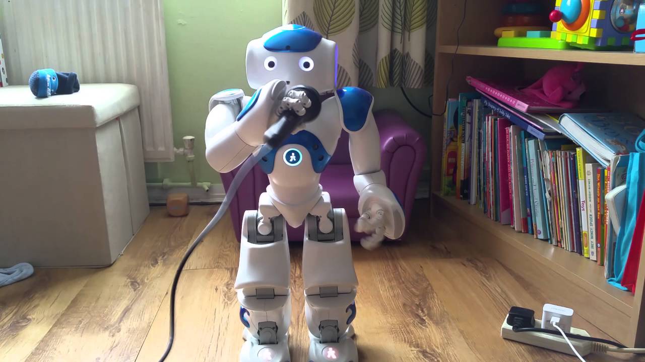 Nao robot beatboxing 2016 - YouTube