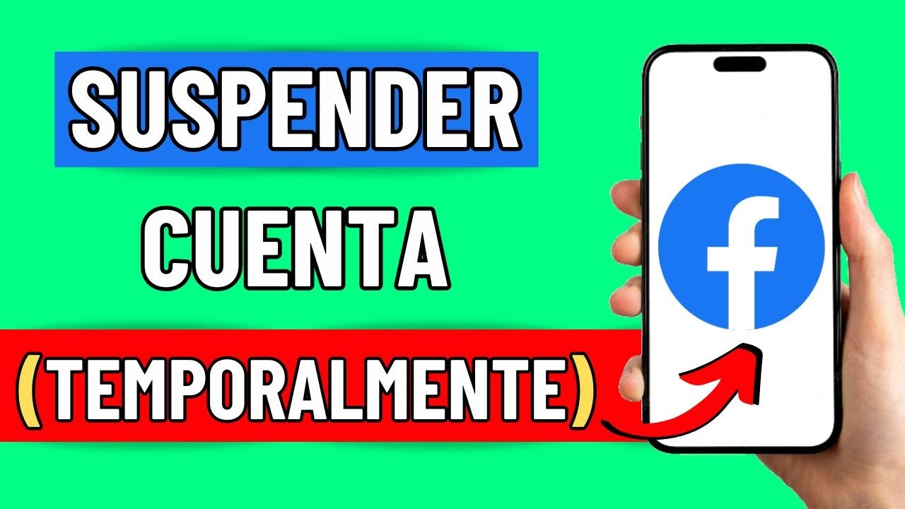Como Suspender Una Cuenta De Facebook (Temporalmente) - YouTube