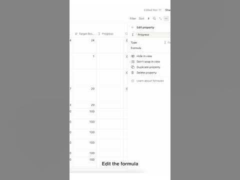 Notion Formula Mastery: Crafting Dynamic Progress Bars for Ultimate Productivity! 🚀📊 - YouTube