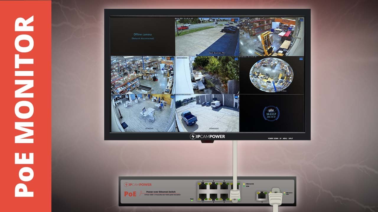 This PoE-Powered Monitor is a Game Changer for IP Camera Installations ...