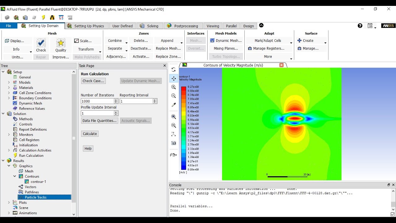Ansys tutorial - Flow Over Vertical Flat Plate - Aerodynamics - YouTube