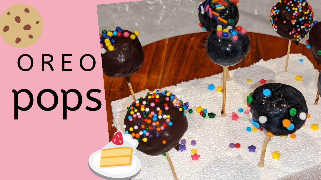 Oreo pops | Chocolate covered oreo pops | Easy homemade pops - YouTube
