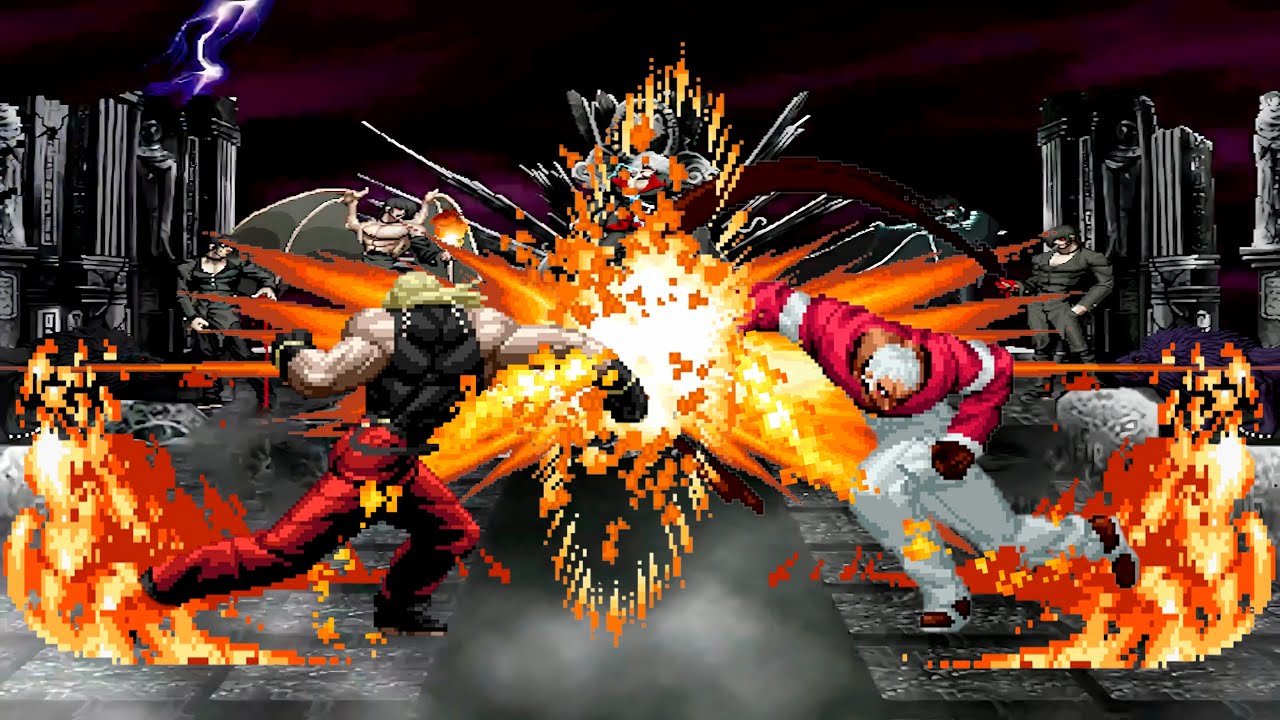 [KOF Mugen] Rugal Team vs Yashiro Team - YouTube