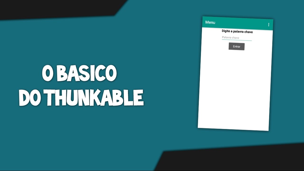 THUNKABLE - O BÁSICO DO THUNKABLE - YouTube