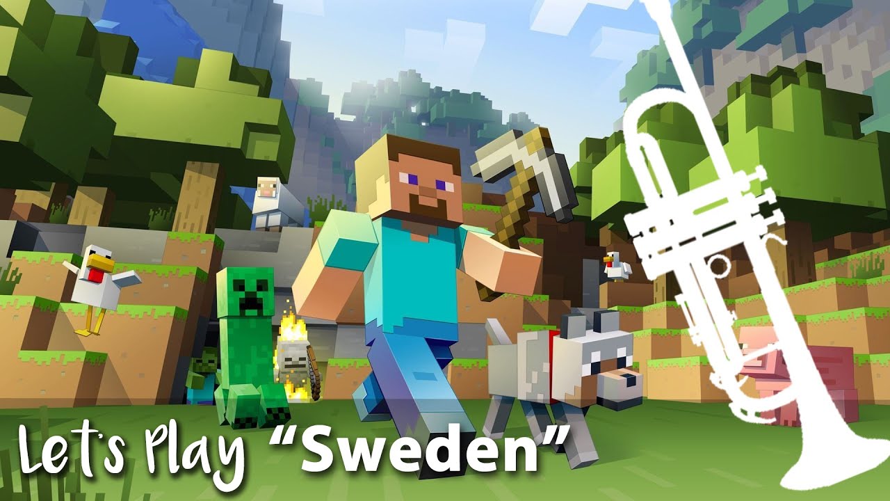 Let's Play "Sweden" from Minecraft - Trumpet - YouTube